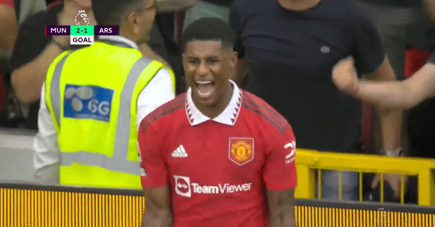 Asist fantastik i Bruno Fernandes, Rashford shënon super gol (VIDEO)