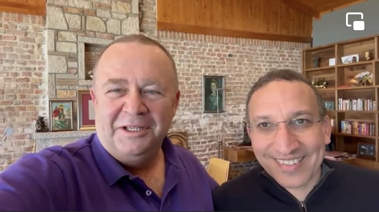 Gjergj Luca me ambasadorin e Egjiptit në Tiranë, Mohamed Heider