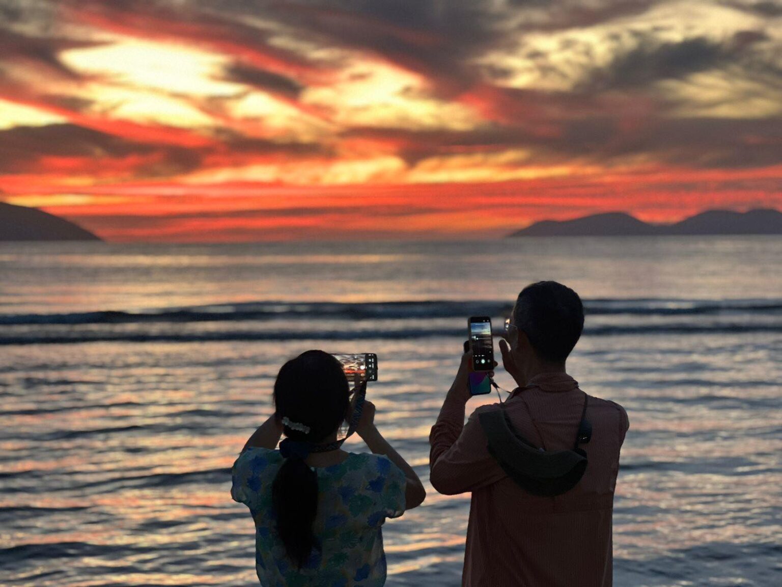 Vjeshtë në Vlorë, Rama poston foton si pikturë