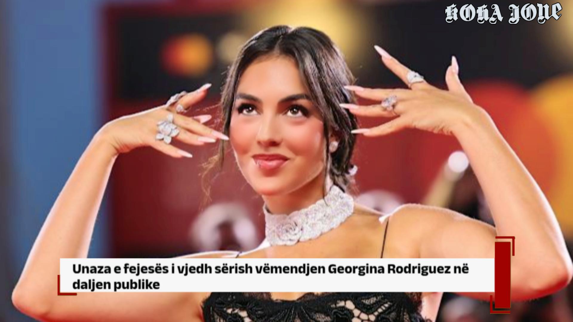 Unaza e fejesës i vjedh sërish vëmendjen Georgina Rodriguez në daljen ...