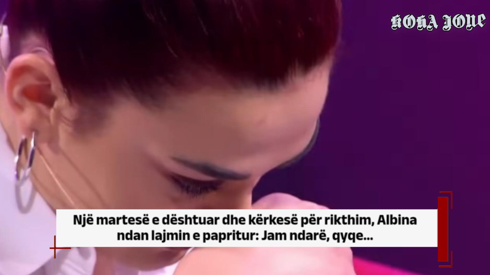 Një martesë e dështuar dhe kërkesë për rikthim, Albina ndan lajmin e ...