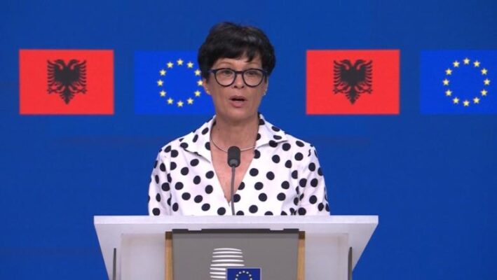 Konferenca Ndërqeveritare me BE-në në Bruksel/ Marta Kos: Shqipëria ka ...